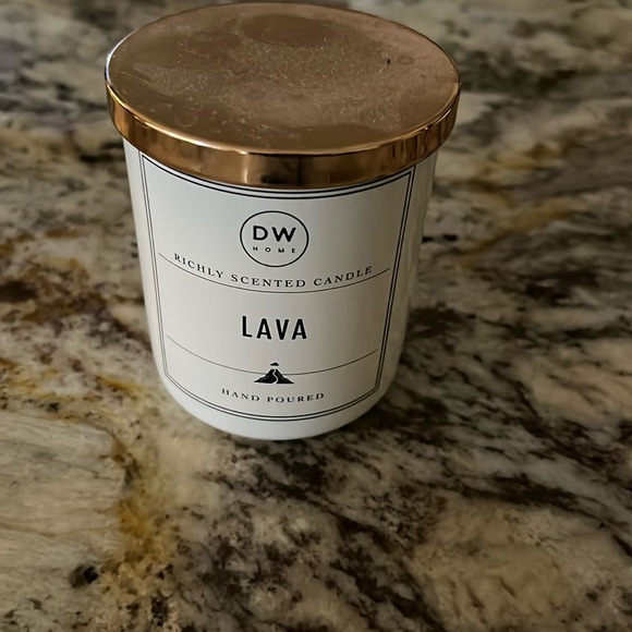 DW Home | Accents | Dw Home Lava White Candle New 38 Oz Hand Poured ...
